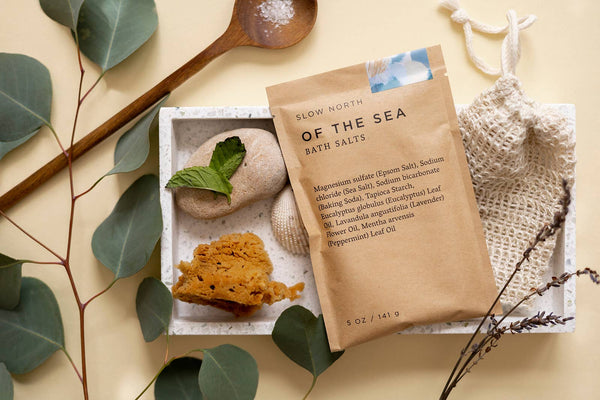 Of the Sea Sample Pack Bath Salts by Slow North – Ruby Press Mercantile