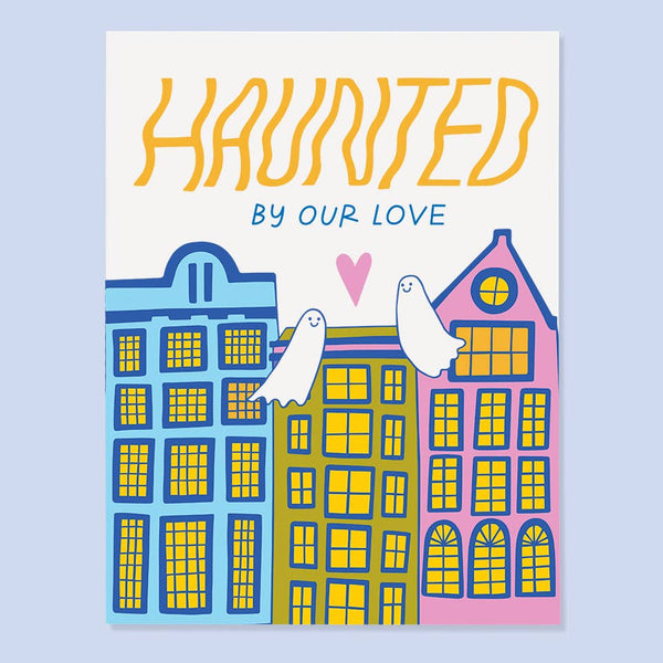 Haunted Love Card by The Good Twin – Ruby Press Mercantile